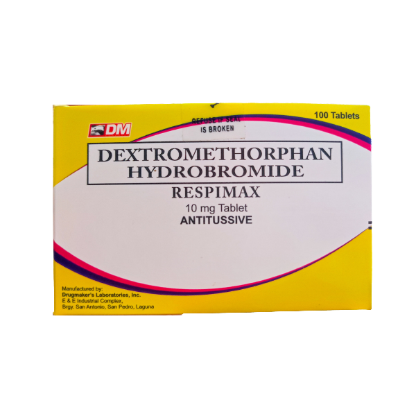 RESPIMAX Dextromethorphan Hydrobromide 10mg Tablet 1's price in the ...